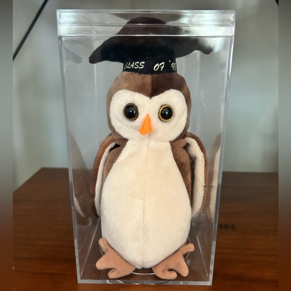 Ty | Toys | Ty Beanie Baby Wise The Owl | Poshmark
